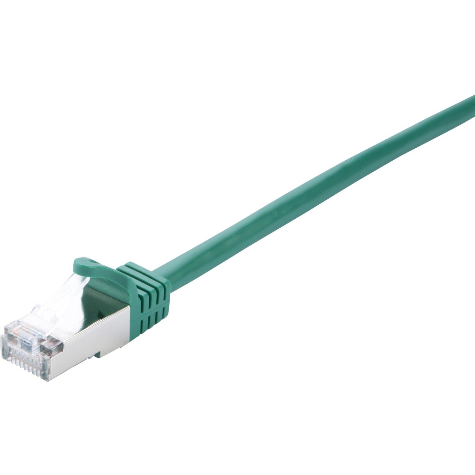 V7 V7CAT5STP-10M-GRN-1N Green Cat5e Shielded (STP) Cable RJ45 Male to ...