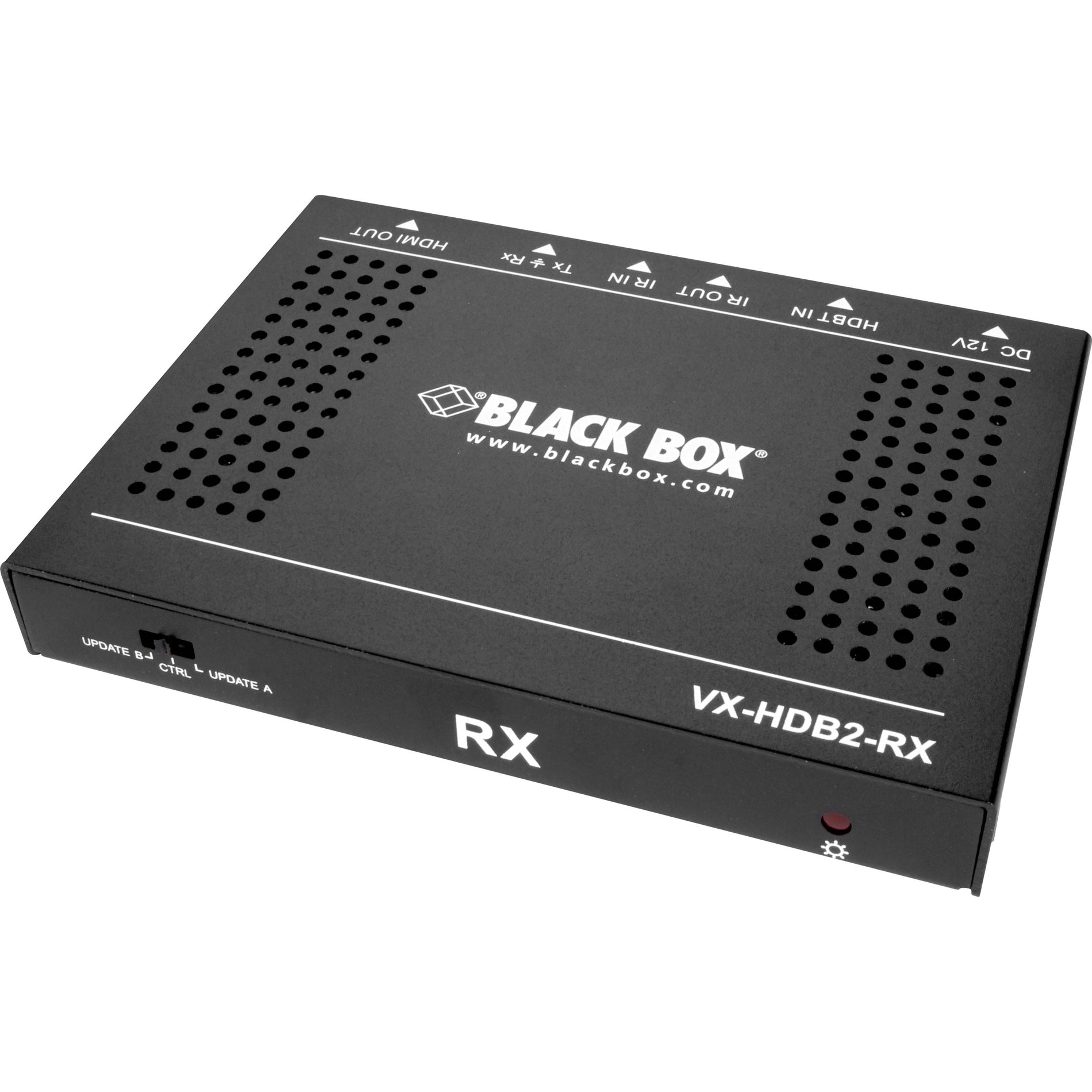 Black Box VX-HDB2-RX HDR CATx Video Extender RX - 4K HDMI 2.0, 60Hz, 4 ...
