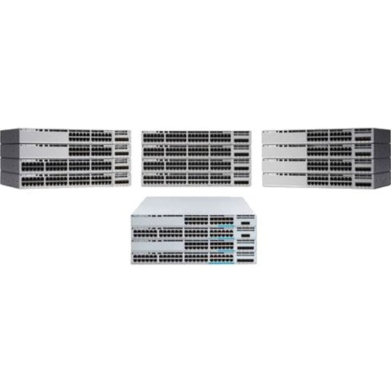 Cisco C9200L-48T-4X-E Catalyst Layer 3 Switch, 48 Gigabit Ethernet Por ...
