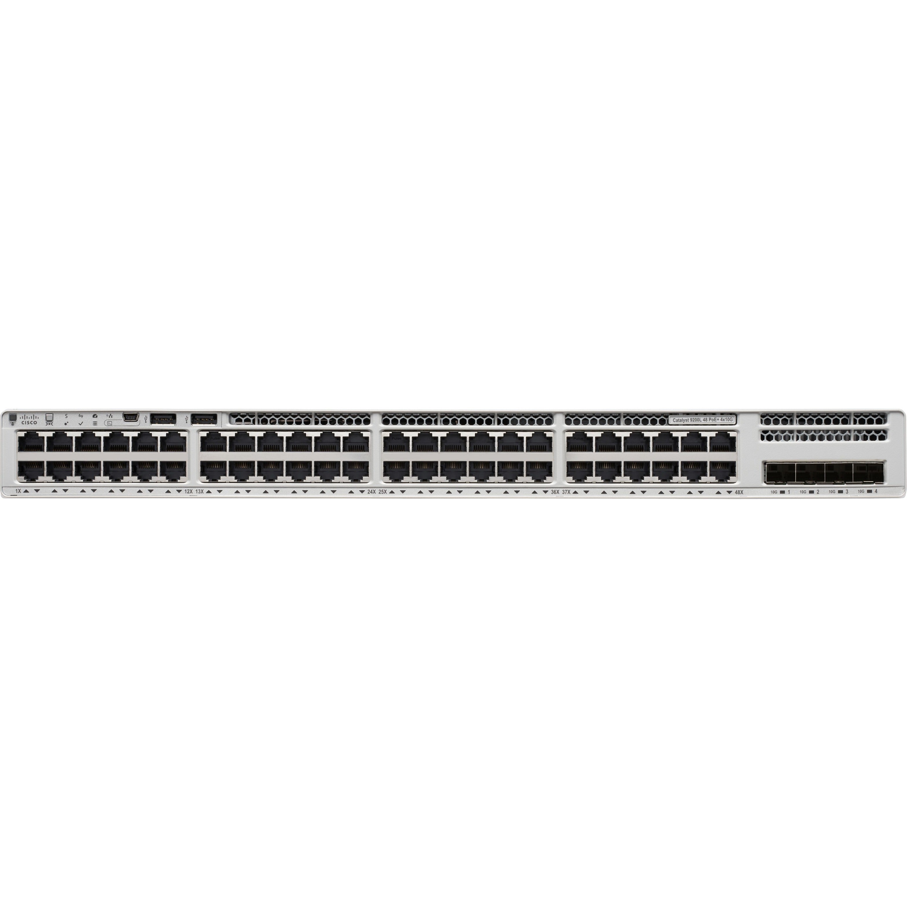 Cisco Catalyst 9200 C9200L-48P-4X Layer 3 Switch (C9200L-48P-4X-A ...