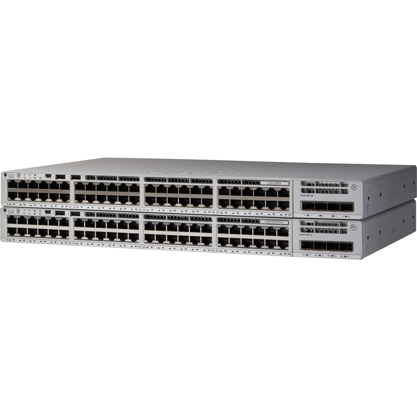 Cisco C9200-48P-E Catalyst C9200-48P Layer 3 Switch, 48 Gigabit Ethern ...