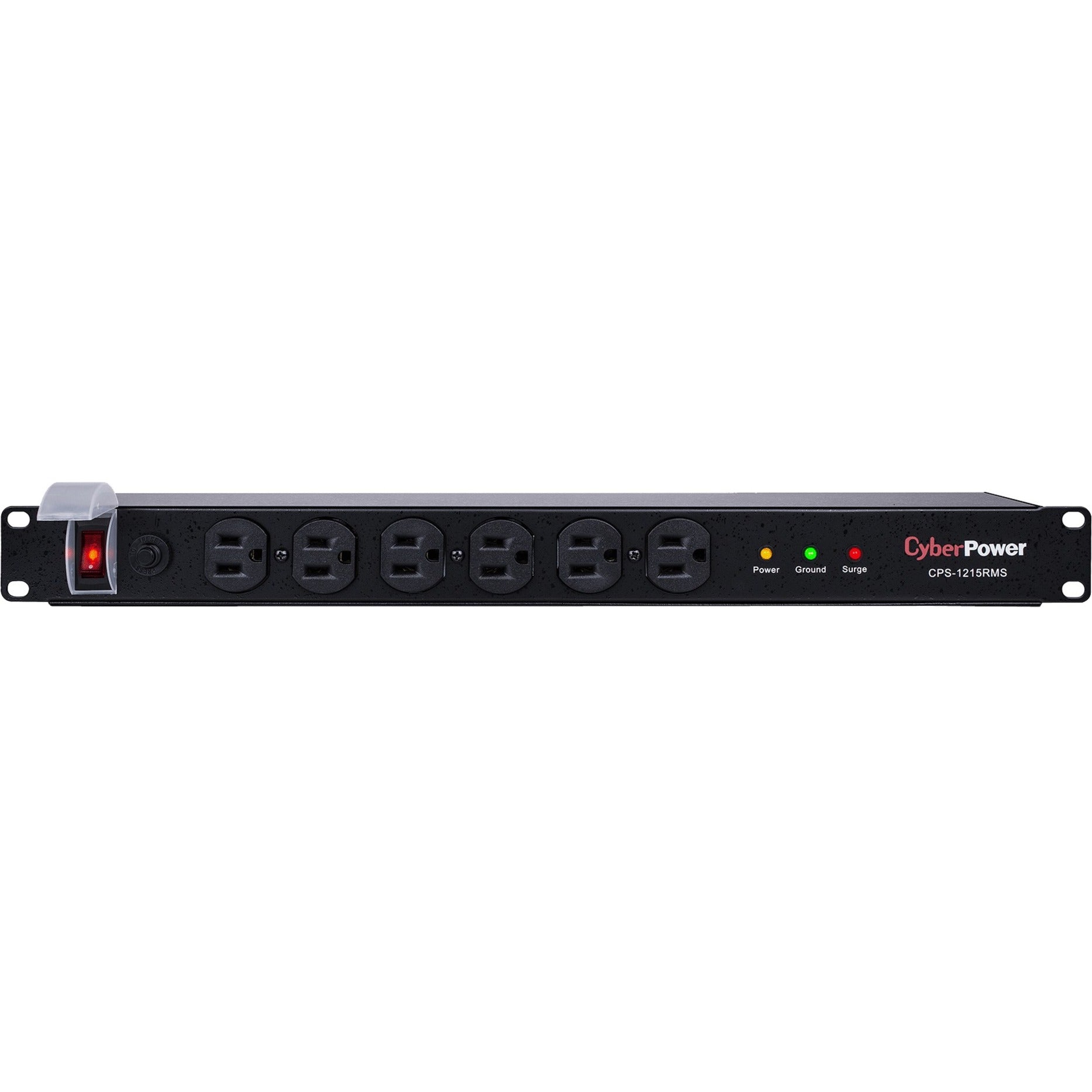 CyberPower CPS-1215RMS Rackmount PDU/Surge Strip, 15 Amps, 12 Outlets ...