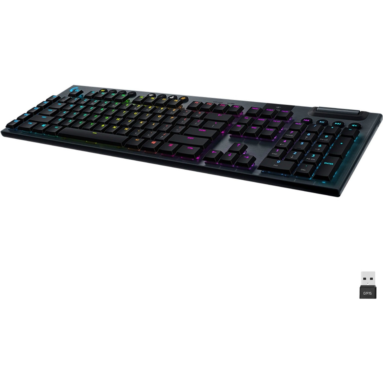 Logitech 920-008902 G915 Lightspeed Wireless RGB Mechanical Gaming Key ...