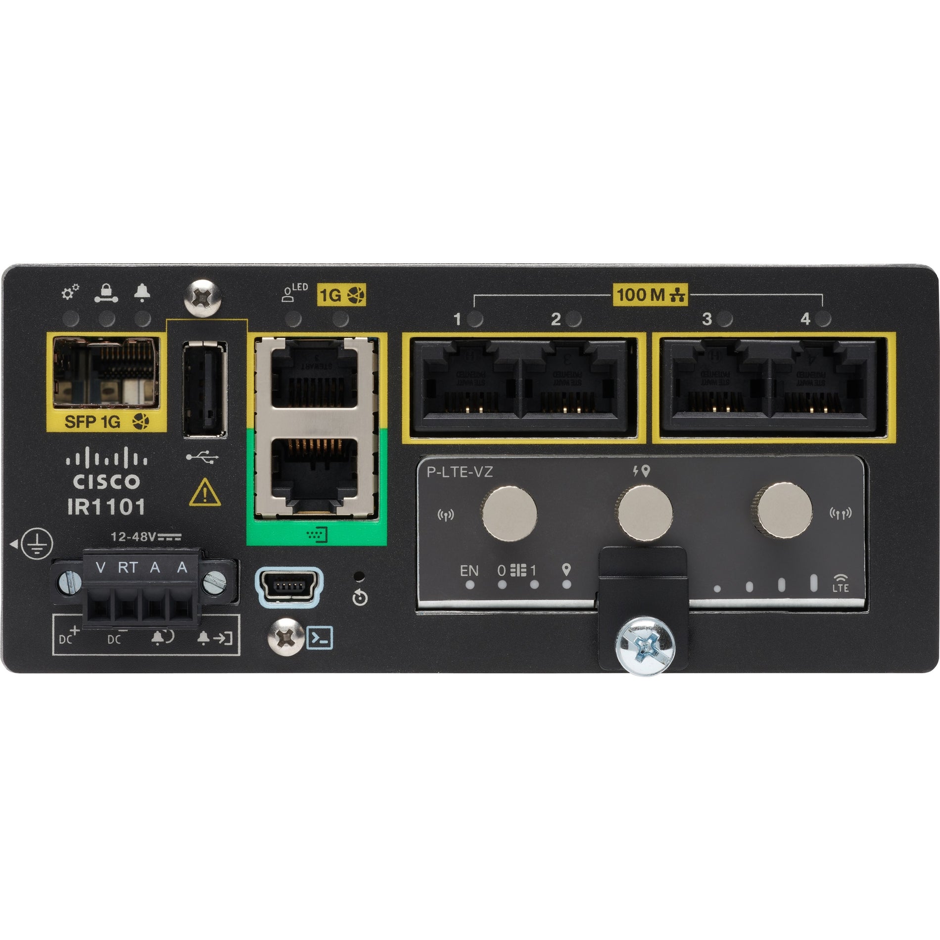 Cisco IR1101-K9 IR1101 Integrated Services Router Rugged, 5 Year Warra ...