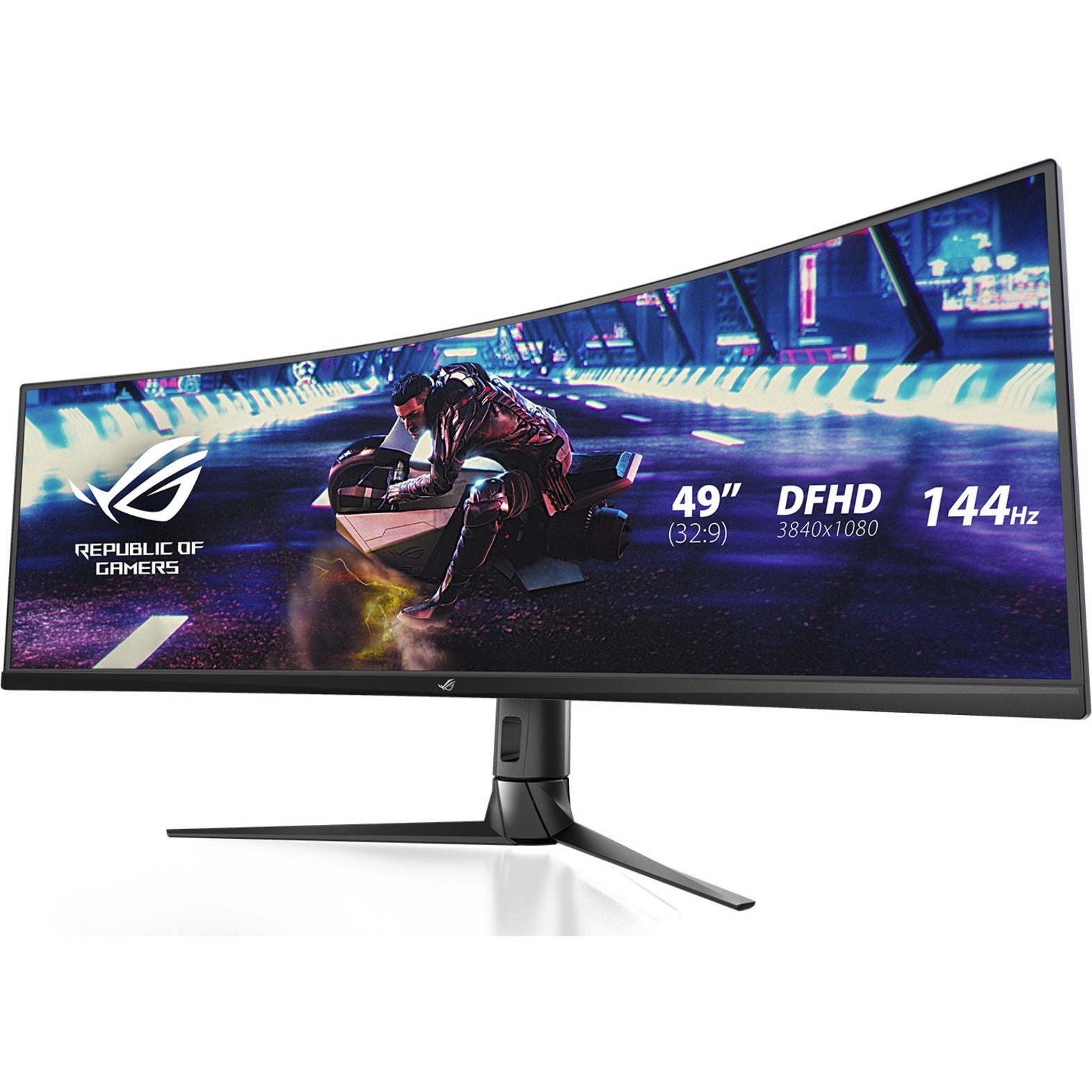 Asus ROG XG49VQ Strix Widescreen LCD Monitor, 49", Double Full HD (DFH ...
