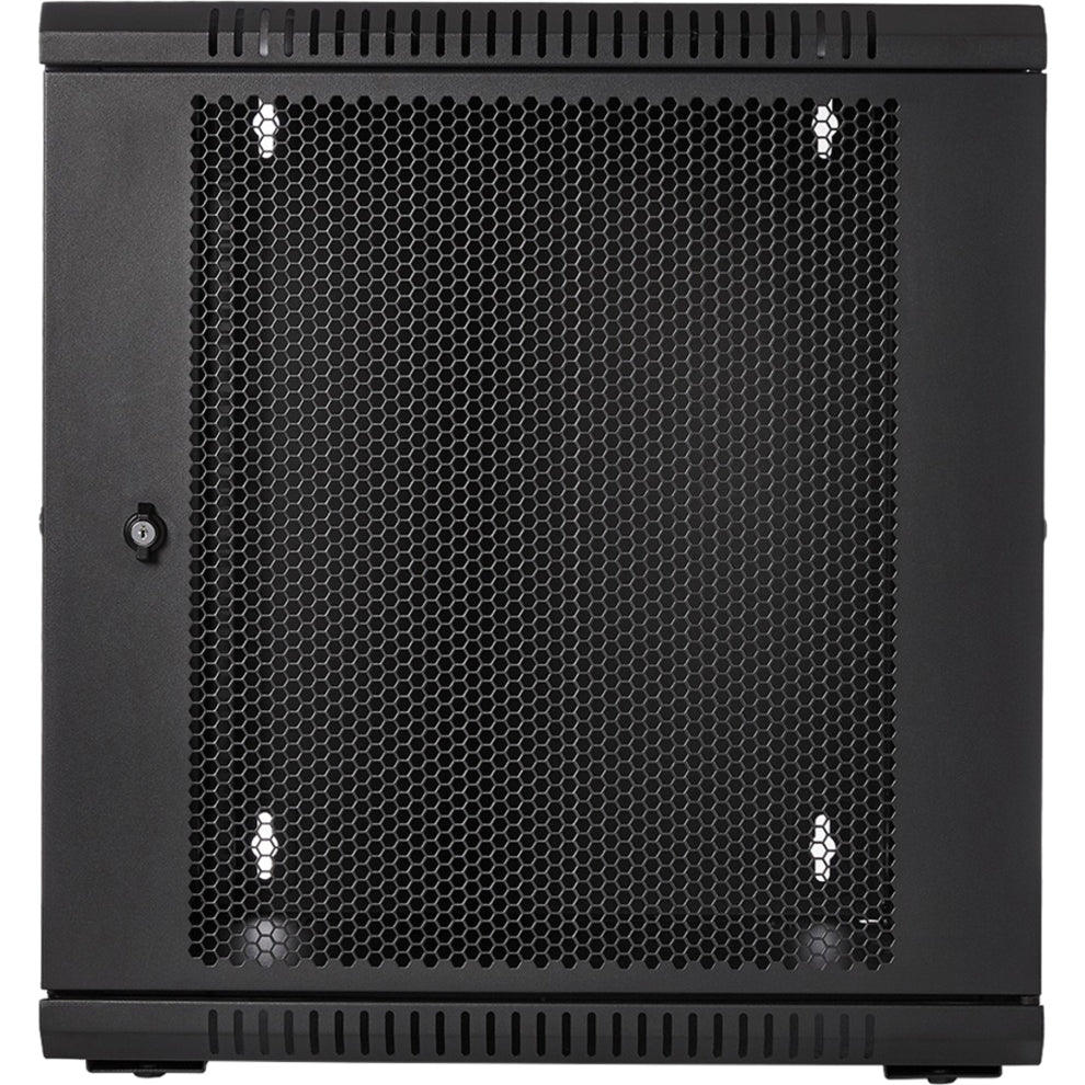 V7 RMWC12UV450-1N 12U Rack Wall Mount Vented Enclosure, 5 Year Warrant ...