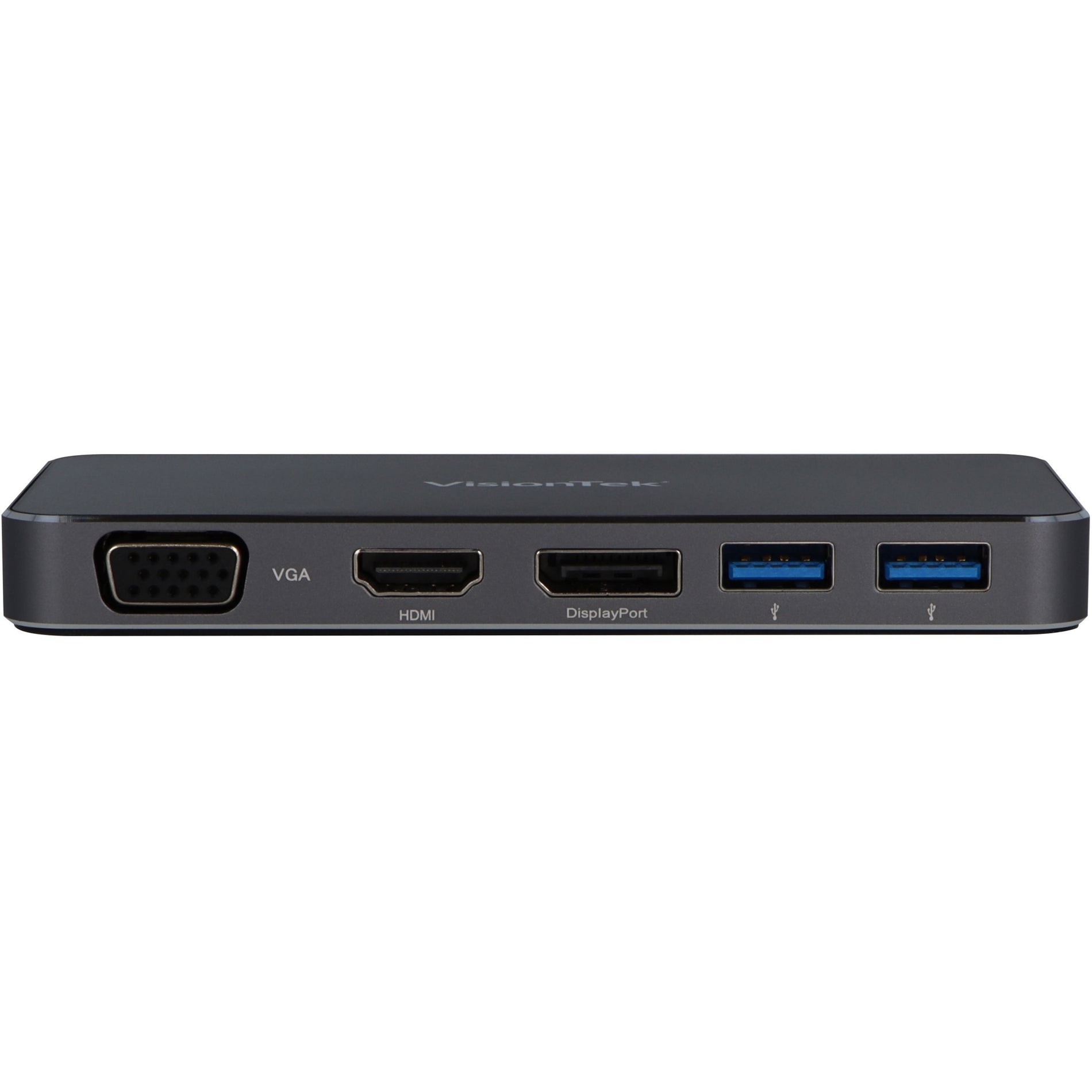 VisionTek 901226 VT200 Dual Display USB-C Docking Station With Power P ...