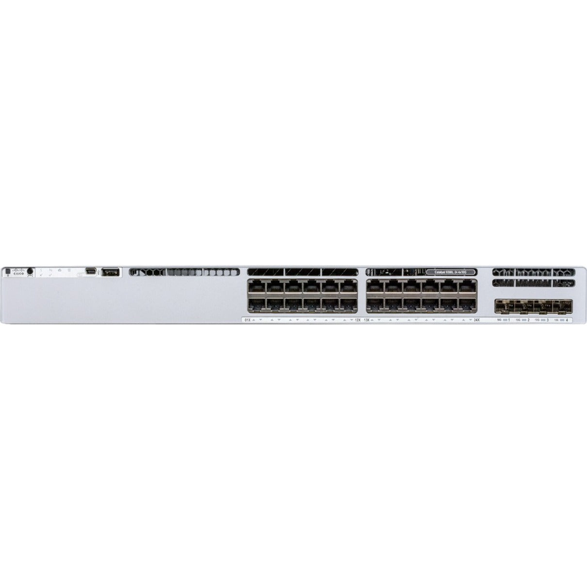 Cisco Catalyst 9300L Layer 3 Ethernet Switch, 24 Gigabit Ports, 4 SFP ...