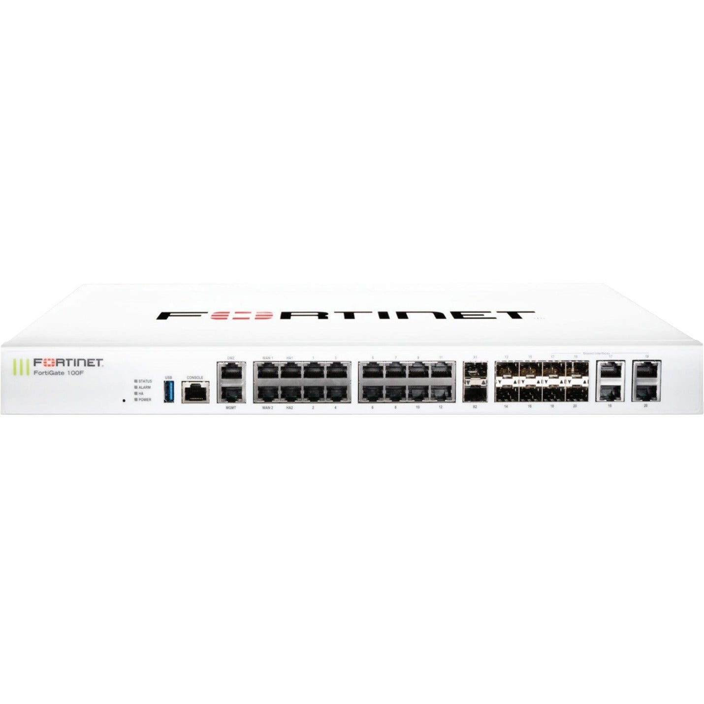 Fortinet FortiGate 100F Dispositivo de Seguridad de Red/Firewall 10GBa ...
