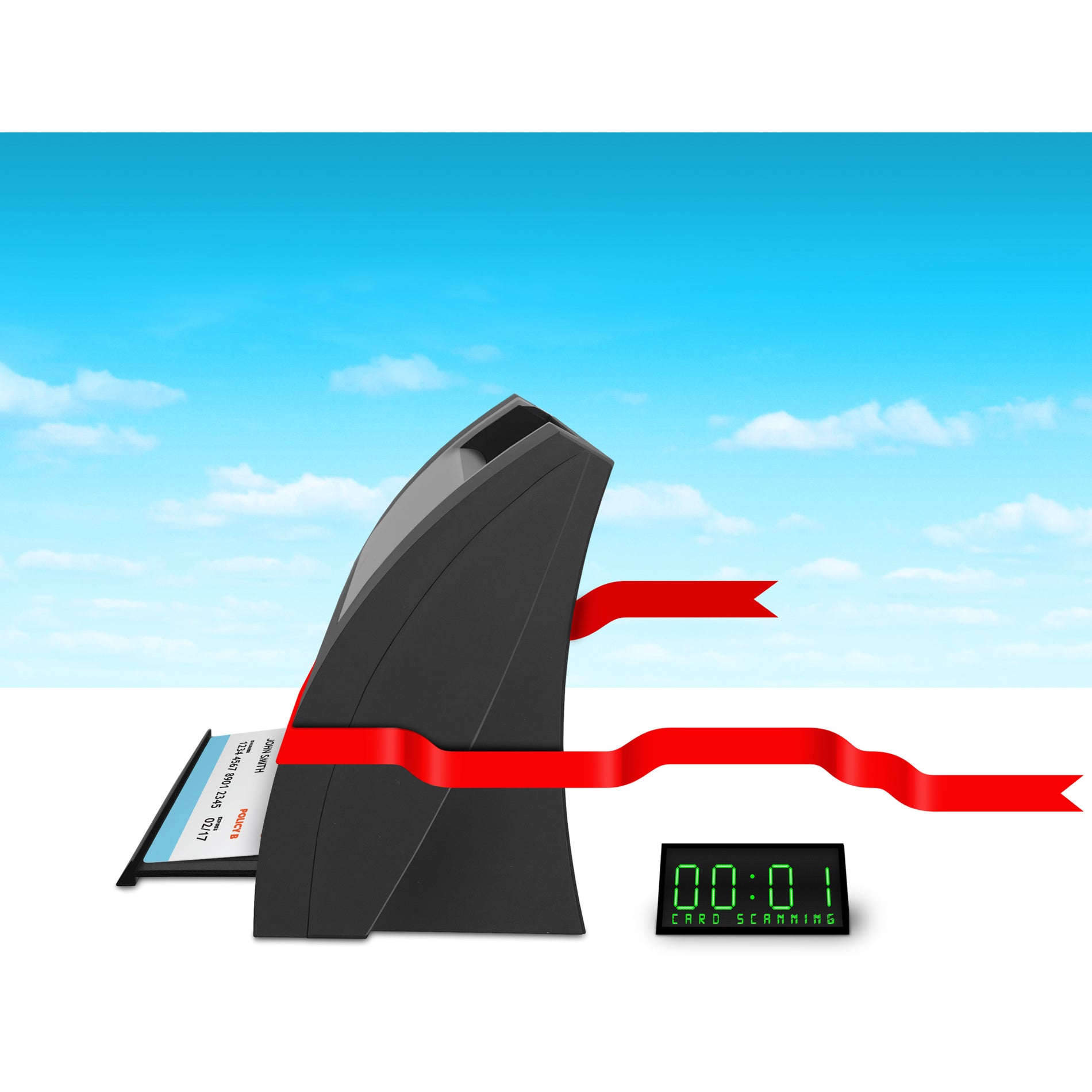 Ambir DS690GT-BCS nScan 690gt High-Speed Vertical Card Scanner, Duplex ...