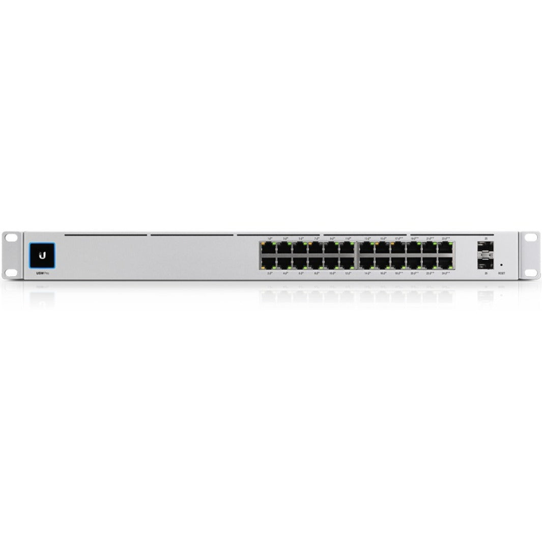 Ubiquiti USW-PRO-24-POE Layer 3 Switch, 24 Ports, 10G Uplink, 400W PoE ...