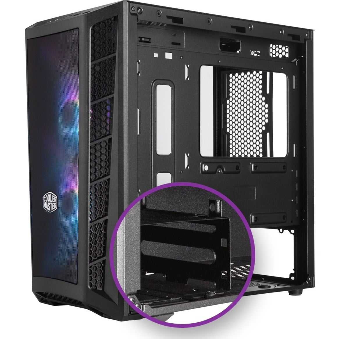 Cooler Master MCB-B311L-KGNN-S02 MasterBox MB311L ARGB Computer Case ...