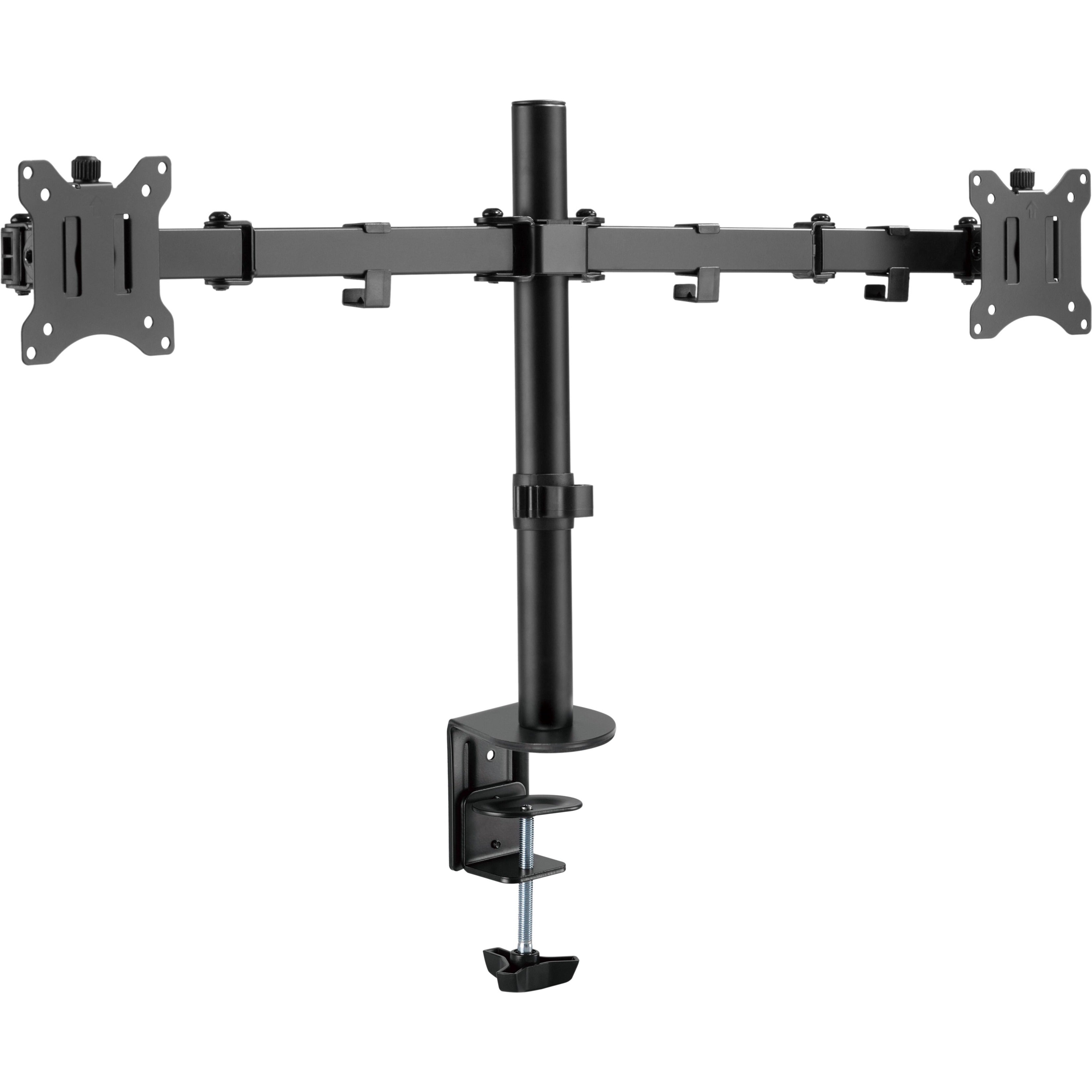 Amer Easy Clamp Dual Monitor Mount, 32-inch Display Support, 17.64 lb ...