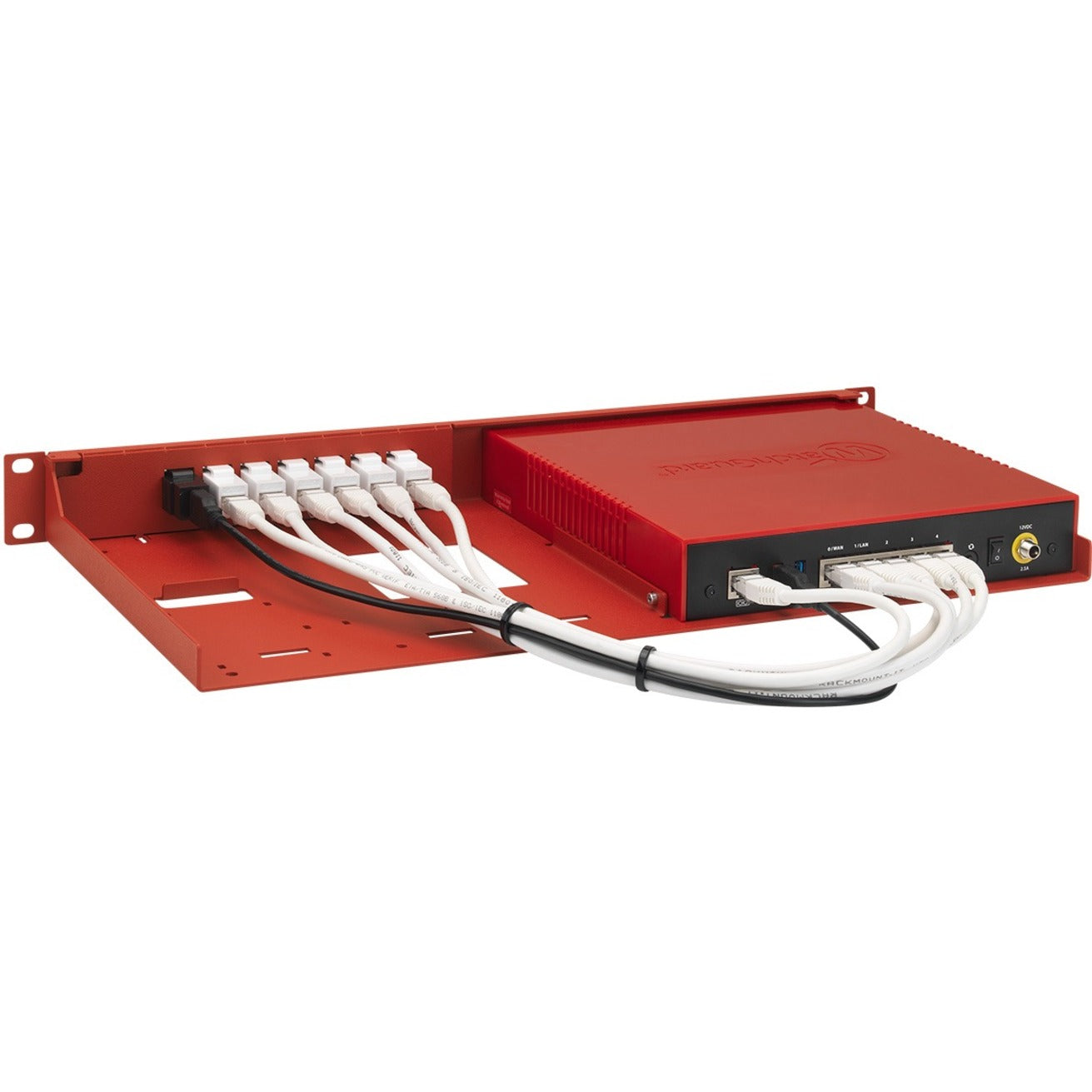 RACKMOUNT.IT RM-WG-T6 WG-RACK Rackmount Kit, Firewall, 1U, Red ...