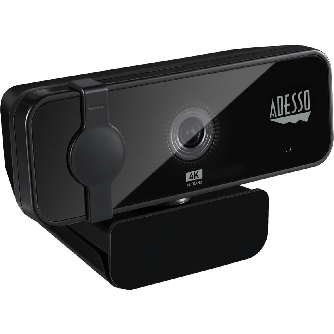 Adesso CYBERTRACK H6 4K Ultra HD USB Webcam with Built-in Dual Microph ...
