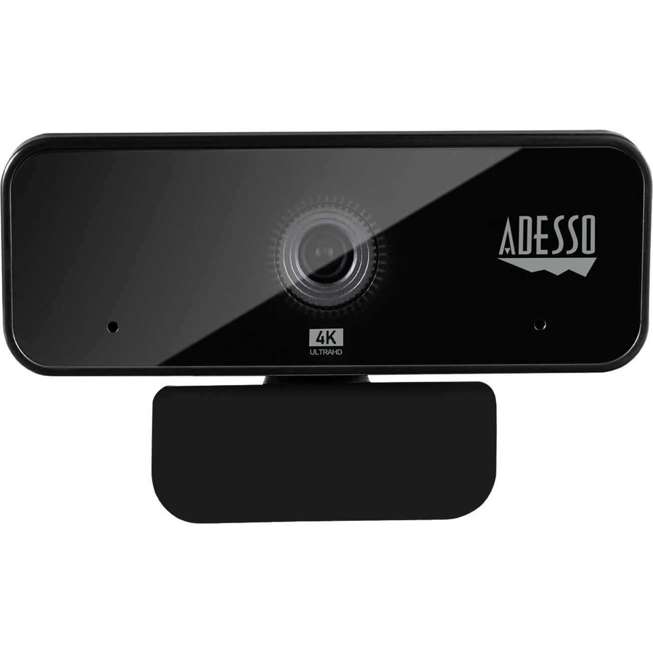 Adesso CYBERTRACK H6 4K Ultra HD USB Webcam with Built-in Dual Microph ...