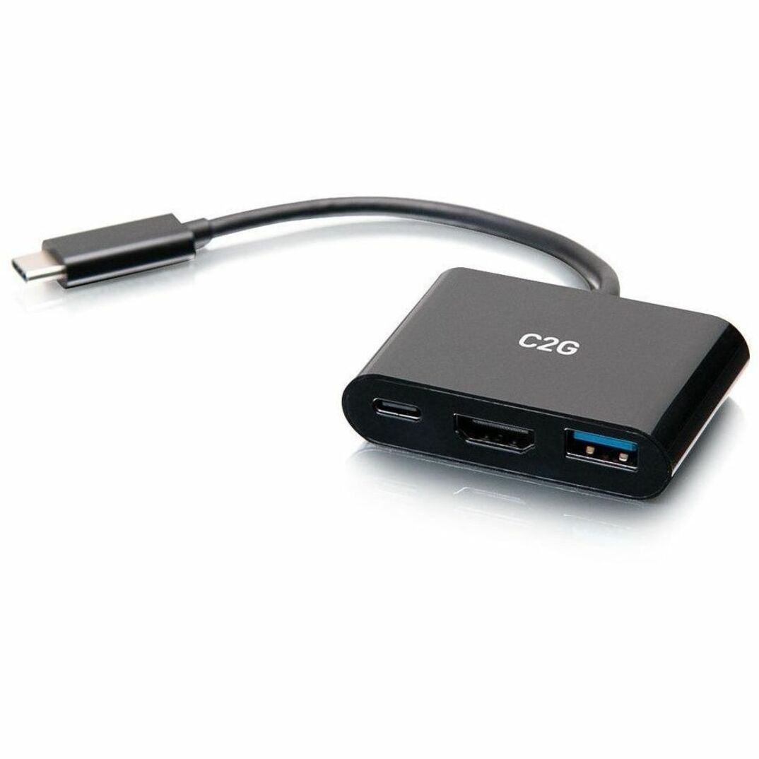 C2G USB-C Mini Docking Station, HDMI 4K 30Hz Multiport Adapter, USB 3 ...