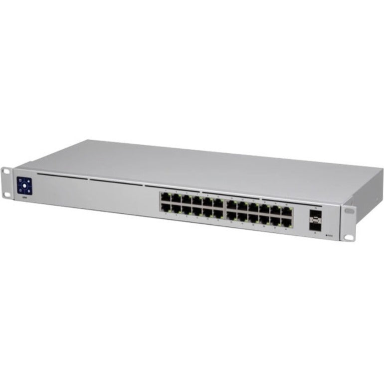 Ubiquiti UniFi USW-24 24-Port Gigabit Ethernet Switch, Layer 2 Managed ...