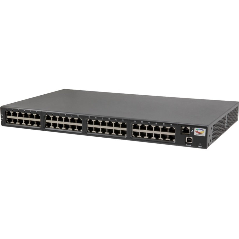 Microchip PD-9624GC Rack Mountable PoE Injector, 24-Port Gigabit Midsp ...