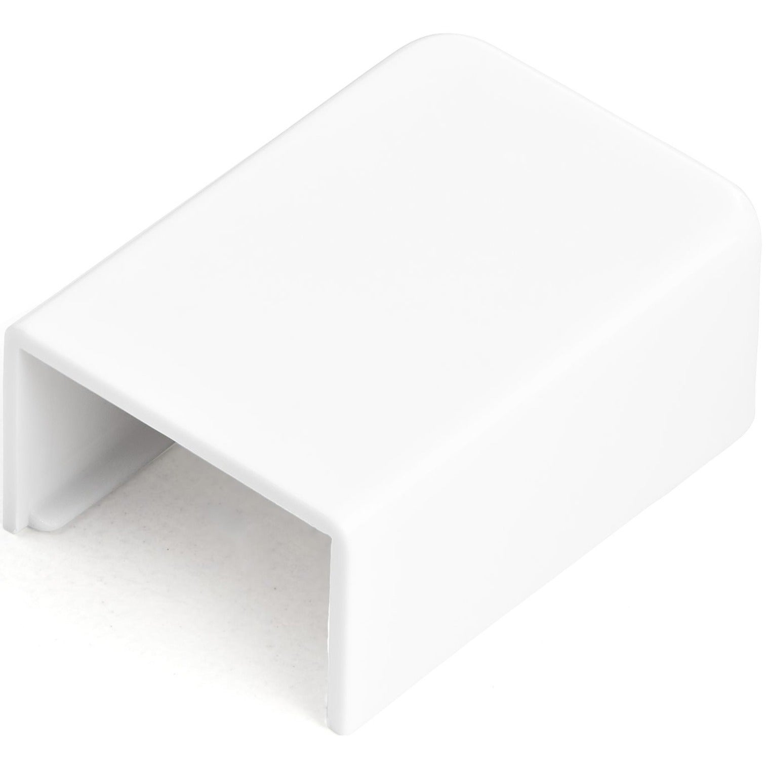 StarTech.com CBMWWD1911E 20 Pack Cable Raceway End Cap, White, Cable R ...