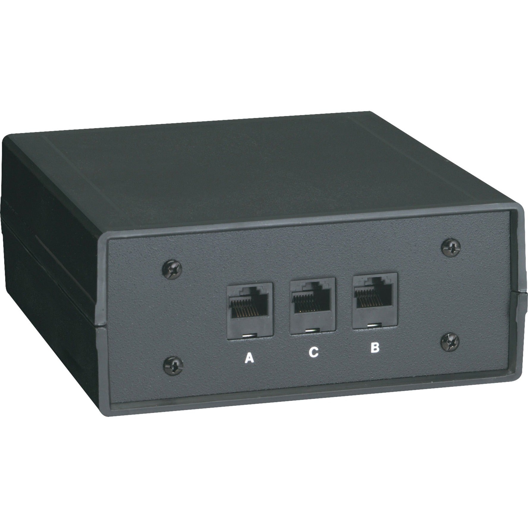 Black Box SWJ-100A 100-Mbps ABC Manual Switch, 2-Port Network/Ethernet ...