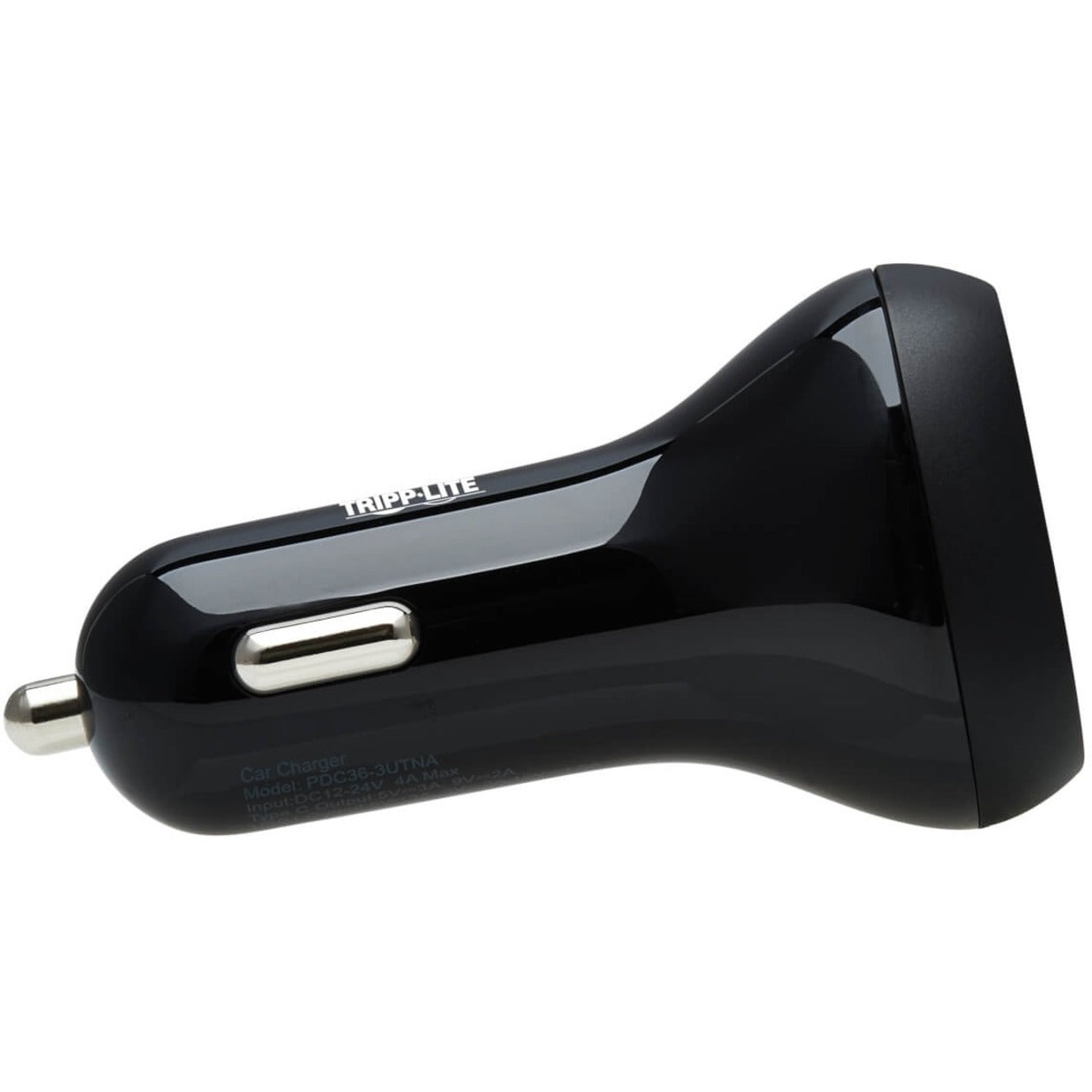 Tripp Lite 36W USB Car Charger, 3-Port Auto Adapter with USB-C PD & 2 – Network Hardwares
