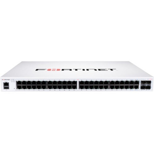 Fortinet FS-148F-FPOE FortiSwitch Ethernet Switch, 48 Port Gigabit PoE ...