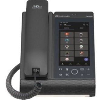 AudioCodes TEAMS-C470HDPS-DBW C470HD IP Phone, PoE GbE with BT, Dual B ...