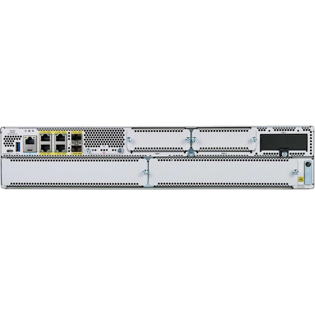 Cisco Catalyst 8300 Router, 10 Gigabit Ethernet, 4-Port Network, 10/10 ...