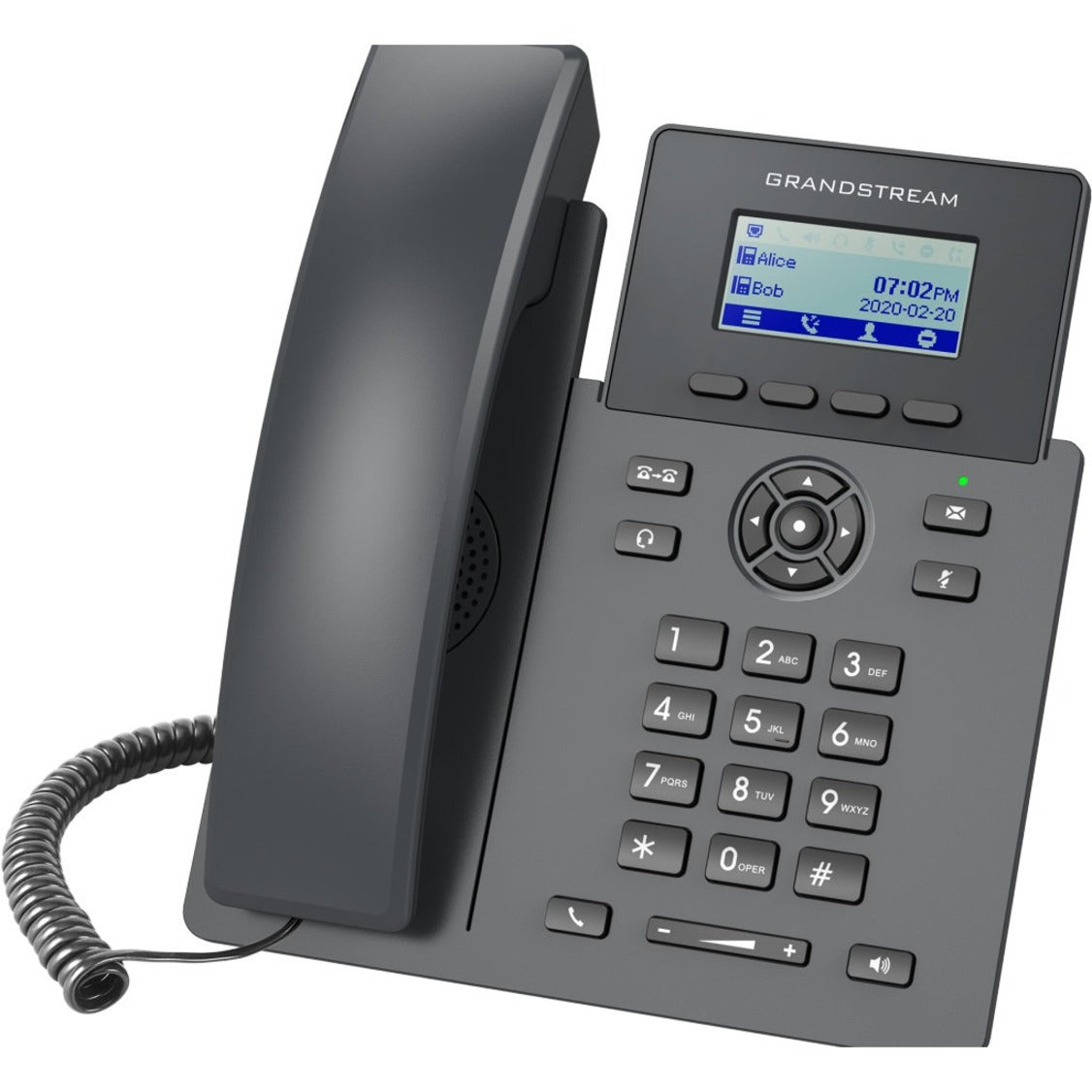Grandstream GRP2601P Essential IP Phone, 2 Lines, 2 SIP Accounts, PoE ...