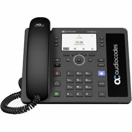 AudioCodes TEAMS-C435HD-R Teams C435HD IP Phone PoE GbE, black ...