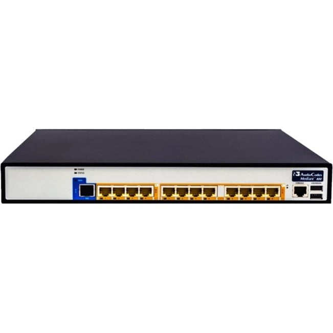 AudioCodes M800C-4S-LA-X8 Hybrid SBC and Media Gateway, VoIP Gateway w ...