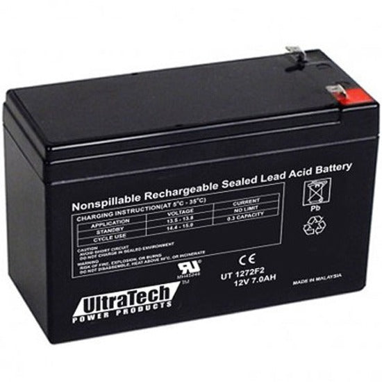 Ultratech IM Series 12V 7000mAh Lead Acid Battery, Rechargeable, AGM T ...