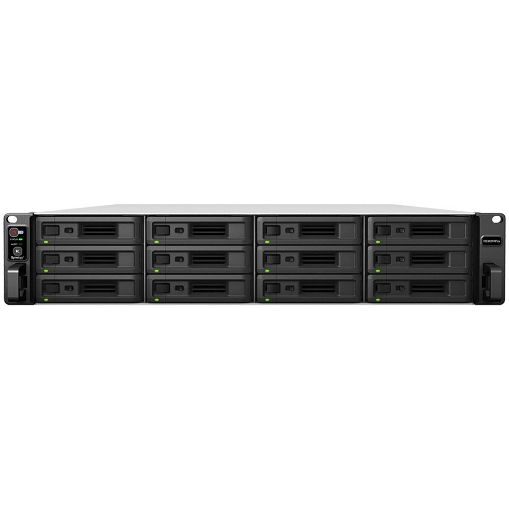 Synology RS3621RPXS RackStation SAN/NAS Storage System, 12-Bay, 8GB DD ...