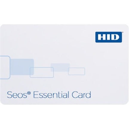 HID Seos Essential Smart Card, 13.56 MHz, Programmable, Printable, Pla ...
