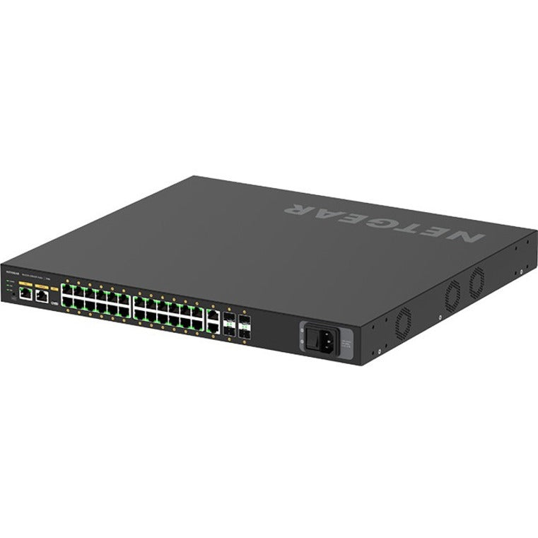 Netgear GSM4230PX-100NAS M4250-26G4XF-PoE+ AV Line Managed Switch, 24 ...