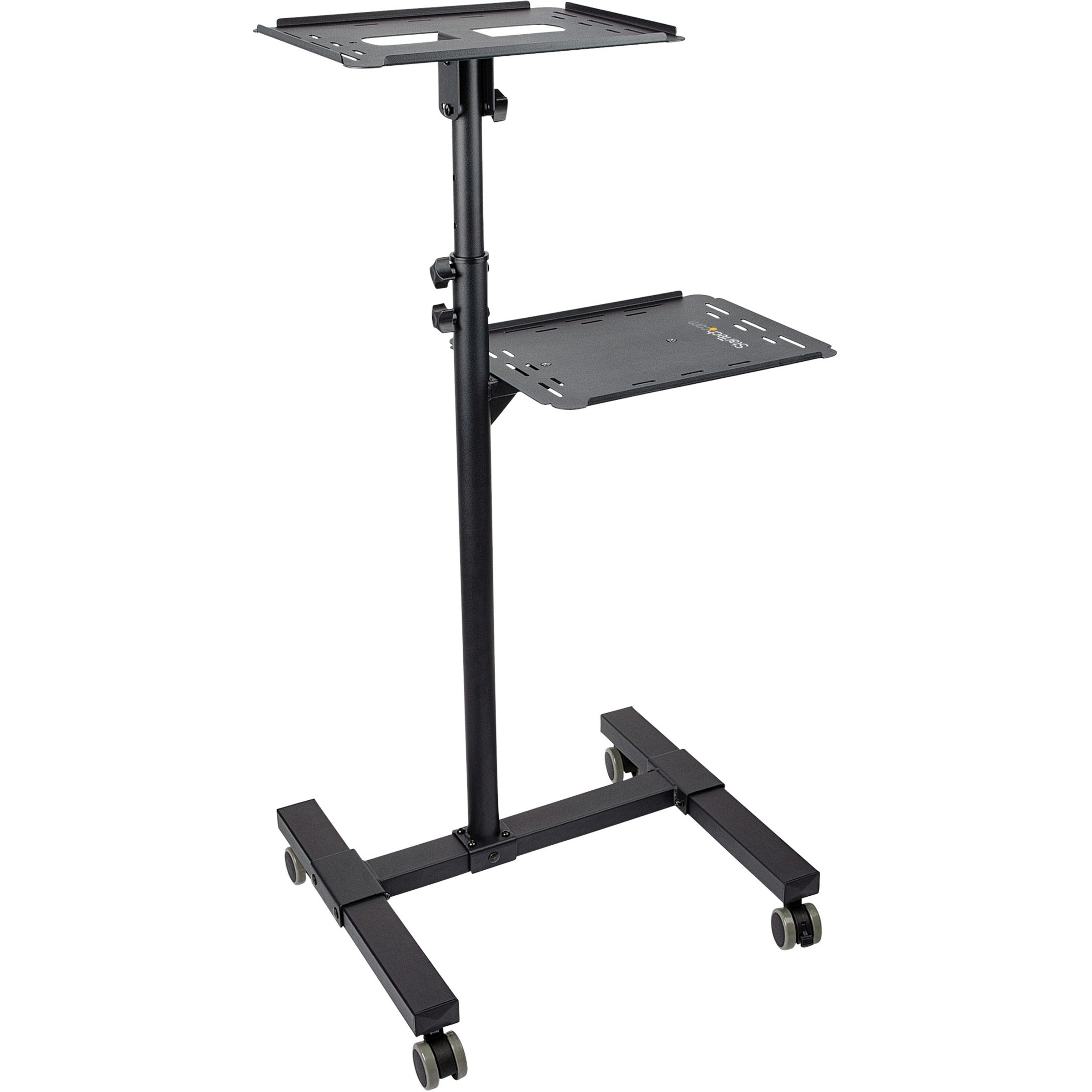 StarTech.com Heavy Duty Mobile Projector Cart, Height & Tilt Adjustabl ...
