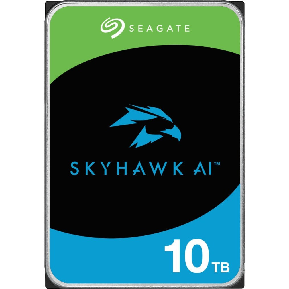 Seagate ST10000VE001 SkyHawk AI 10TB SATA Hard Drive, 7200 RPM, 256MB ...