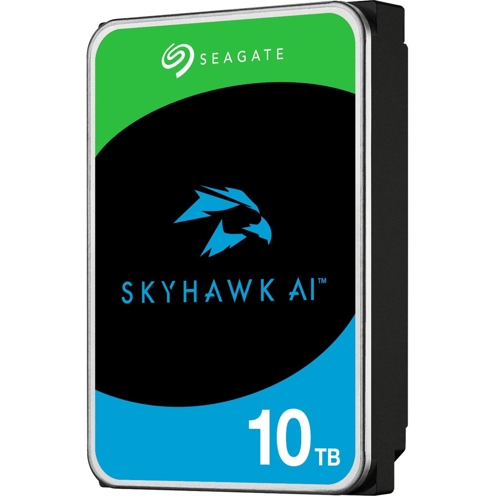 Seagate ST10000VE001 SkyHawk AI 10TB SATA Hard Drive, 7200 RPM, 256MB ...