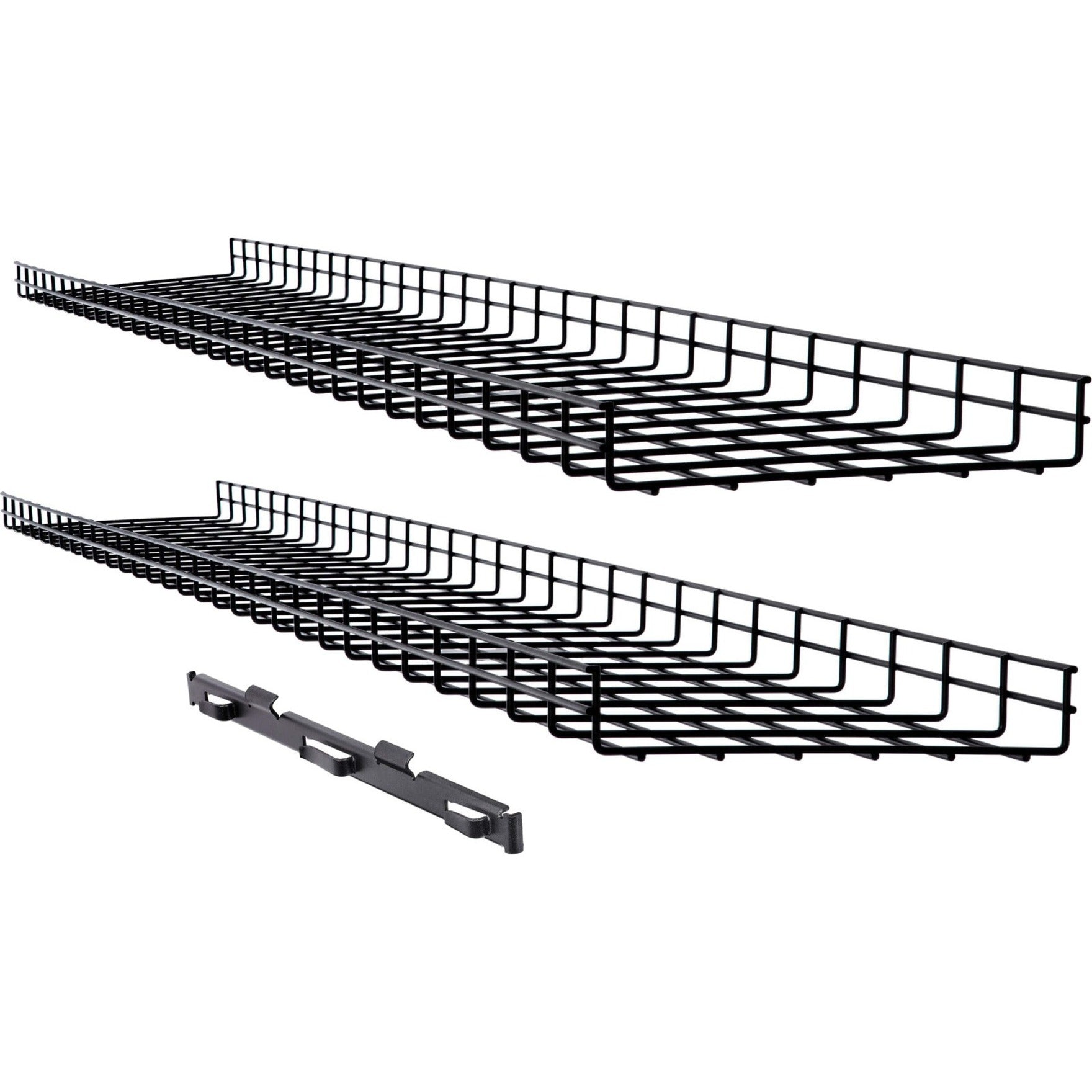 Tripp Lite SRWB12210X2STR Wire Mesh Cable Tray 2-Pack, 300 x 50 x 1500 ...