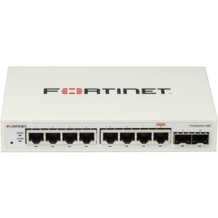 Fortinet FS-108F FortiSwitch 108F Ethernet Switch, 8-Port Gigabit Ethe ...