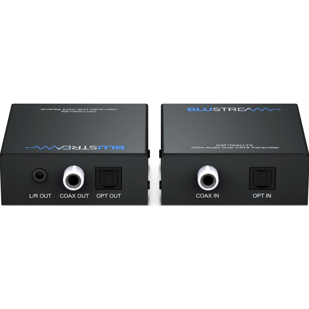 Blustream CAT100AU Digital Audio Over CAT Extender, Wired, 984.25 ft M ...