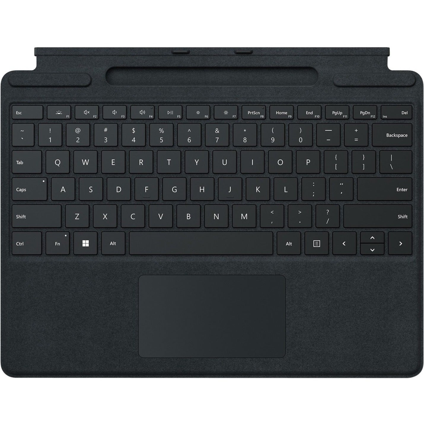 Microsoft 8XB-00001 Surface Pro Signature Keyboard - Black, QWERTY Lay ...