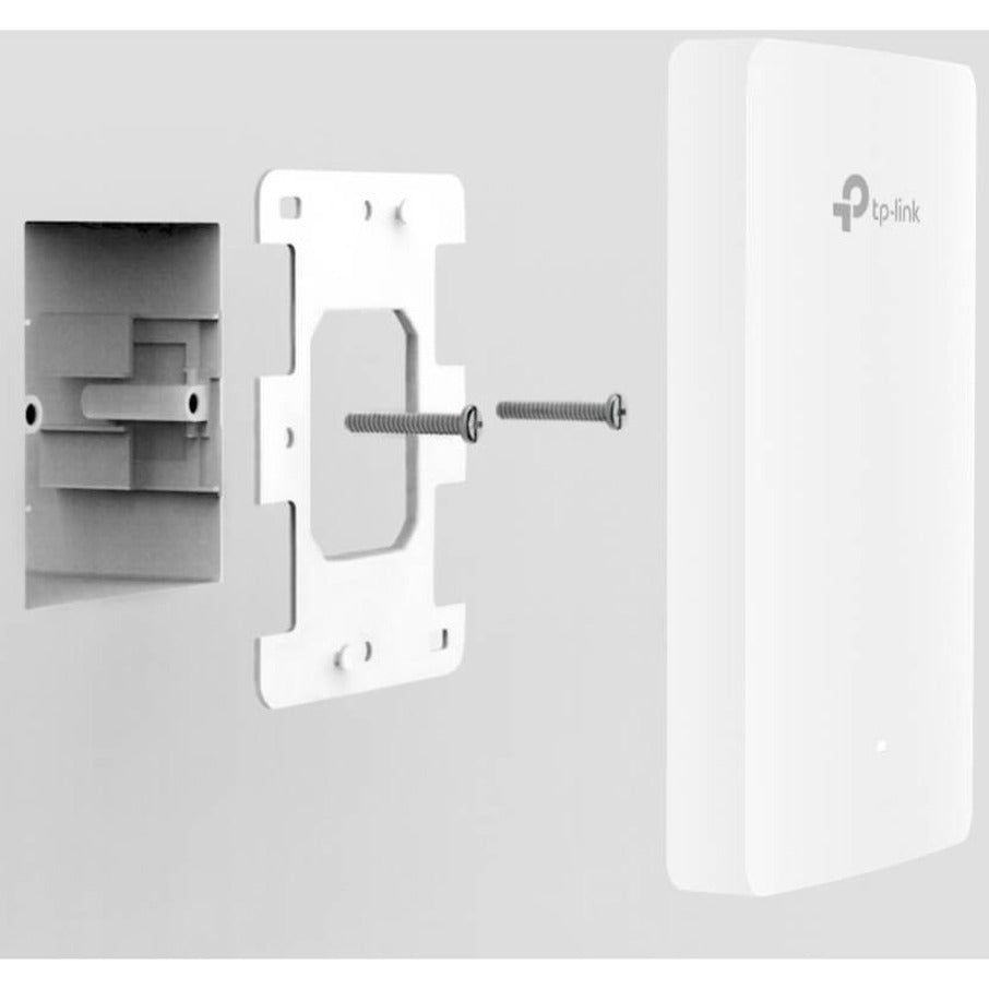 TP-Link EAP615-Wall Omada AX1800 Wall Plate WiFi 6 Access Point, Gigab ...