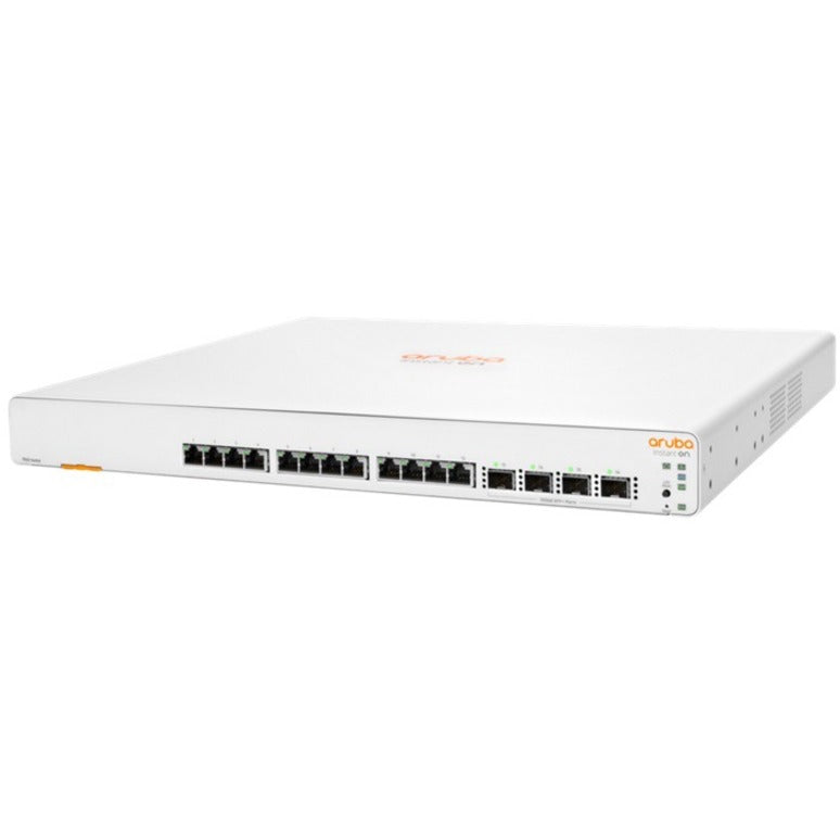 Aruba Instant On 1960 12XGT 4SFP+ Ethernet Switch, 12x 10 Gigabit Netw ...