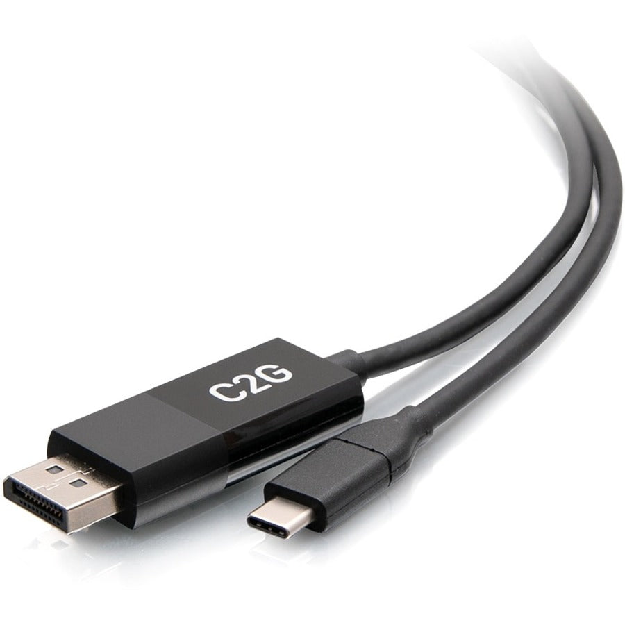 C2G C2G54474 3ft USB C to DisplayPort Adapter Cable, 4K 60Hz, Plug & P ...