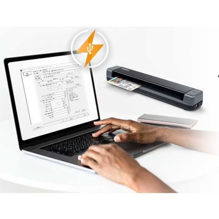 Plustek S410PLUS MobileOffice S410 Plus Sheetfed Scanner - USB, ID Car ...