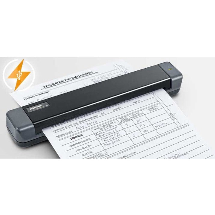 Plustek S410PLUS MobileOffice S410 Plus Sheetfed Scanner - USB, ID Car ...