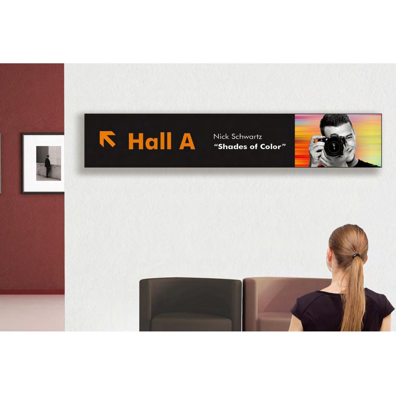LG 86BH5F-M Ultra Stretch Signage, 86" IPS Display, 3840 x 600 Resolut ...