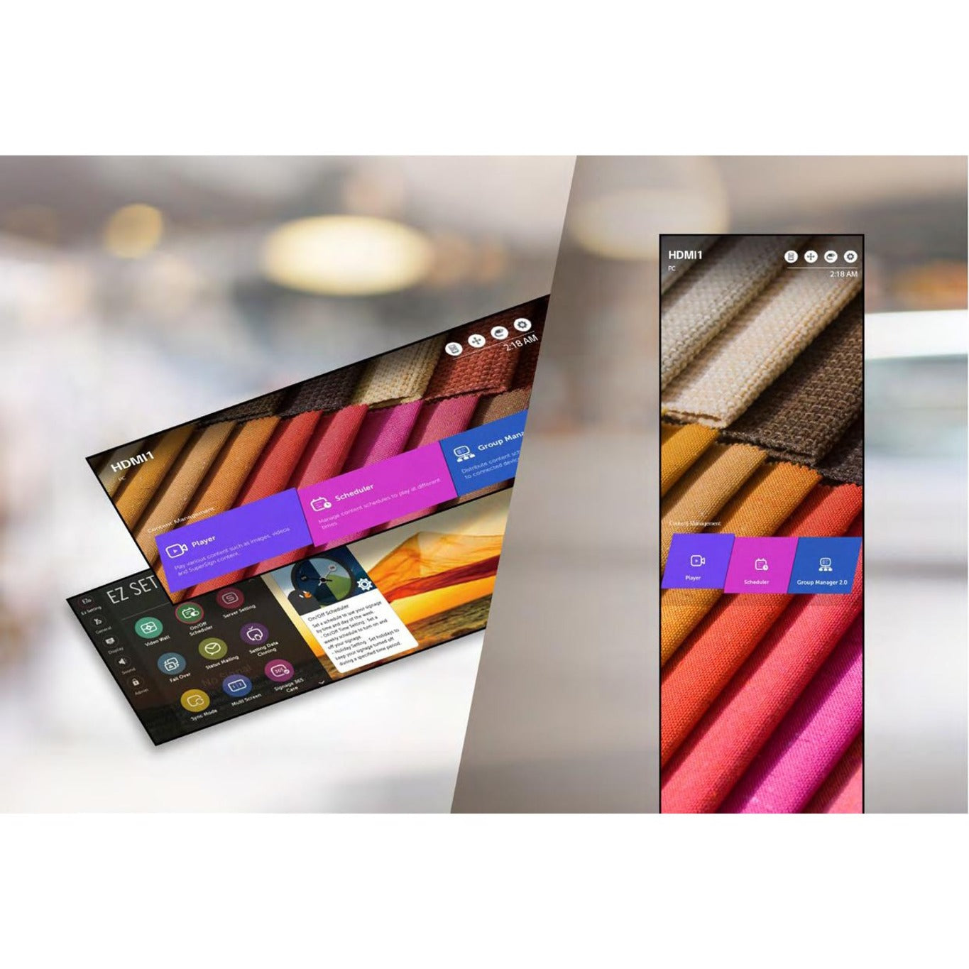 LG 86BH5F-M Ultra Stretch Signage, 86" IPS Display, 3840 x 600 Resolut ...